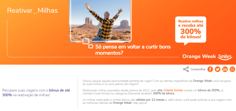 Orange Week: como ganhar dinheiro com semana de promoções Smiles ...