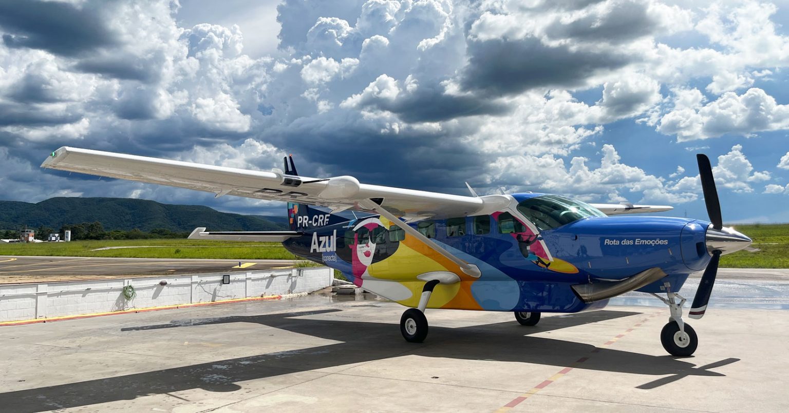 Azul Conecta apresenta dois novos aviões de modelo Cessna Grand Caravan ...