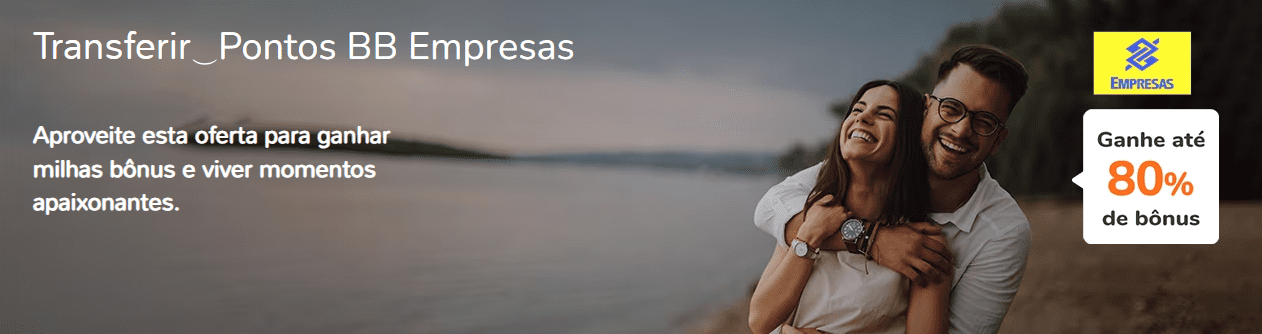 Só hoje! Receba até 80% de bônus Smiles transferindo pontos do BB Empresas - Imperio das Milhas